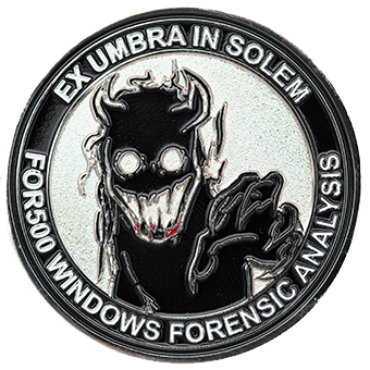 For500: Windows Forensics Analysis Class – ETKTD