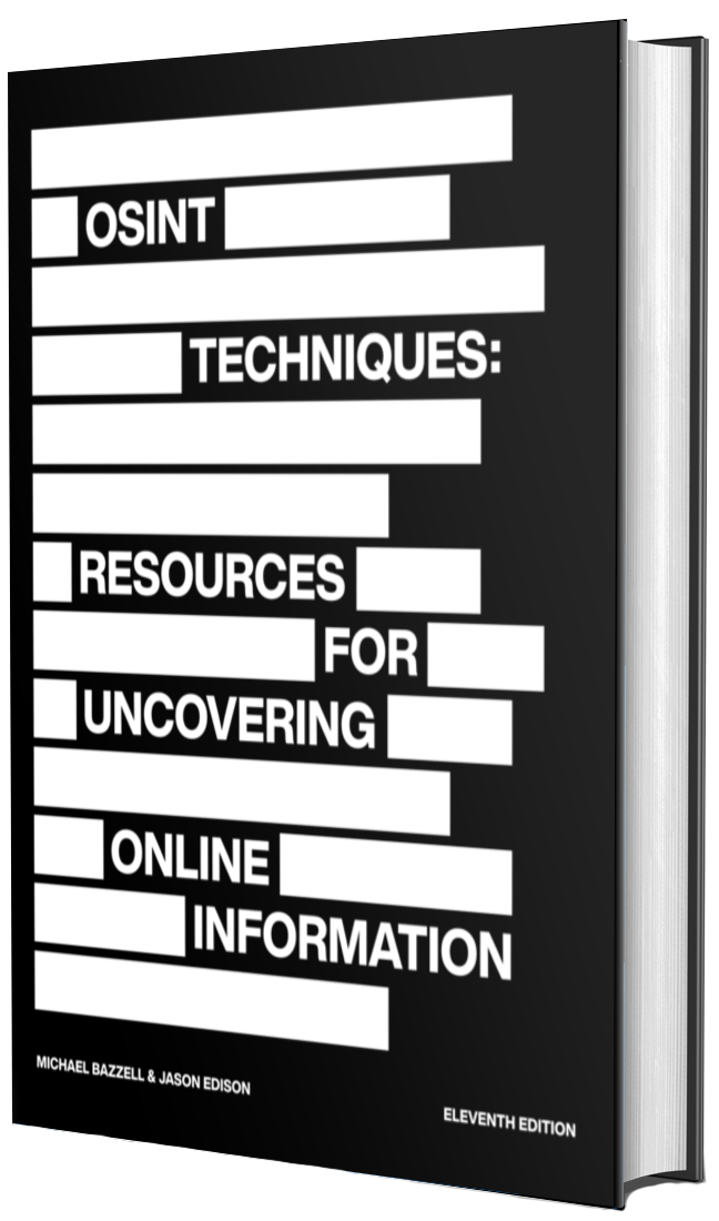 کتاب IntelTechniques - OSINT Techniques - HideZeroOneHideZeroOne